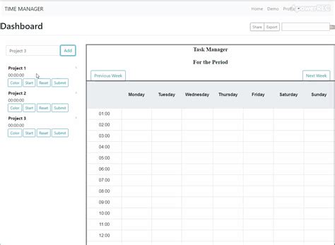 Github Mablic Time Manager Web Base App With Python Django