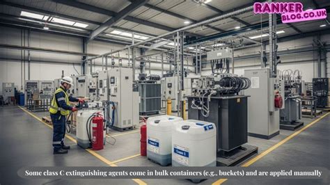 Some Class C Extinguishing Agents Come In Bulk Containers Eg Buckets And Are Applied