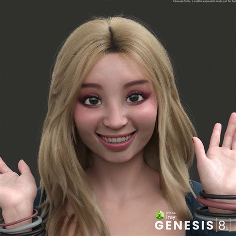Sza Bluey Tween Shape For G81f Daz Content By Sza Trippie