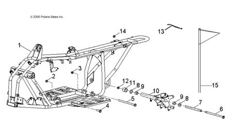 A Detailed Diagram Of Polaris 90 Parts