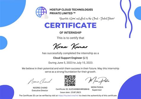 Kiran Kumar On Linkedin Cloudcomputing Internship Skills Cloudservices