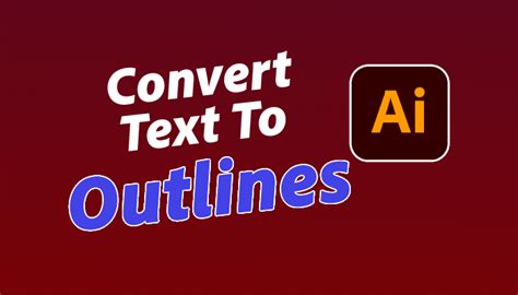 How To Convert Text To Shape In Illustrator EzGYD
