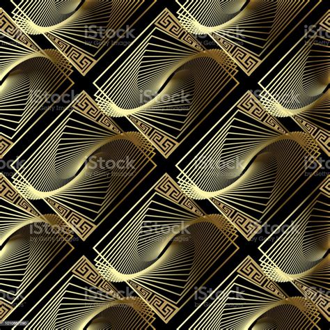 현대 기하학적 3d 그리스 벡터 완벽 한 패턴입니다 0명에 대한 스톡 벡터 아트 및 기타 이미지 0명 고대 그리스 양식 고대의 Istock