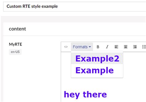 bug when using multiple styles for the same selector in rte · issue