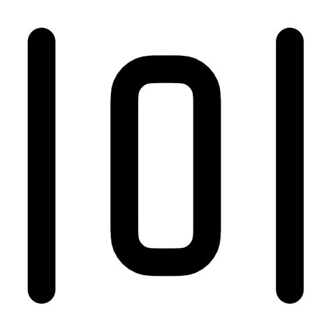 Distribute Spacing Horizontal Vector Svg Icon Svg Repo