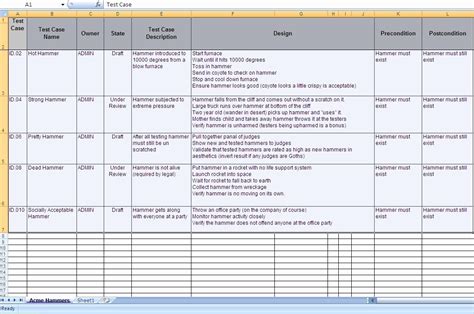 Use Case Testing Template Shooters Journal