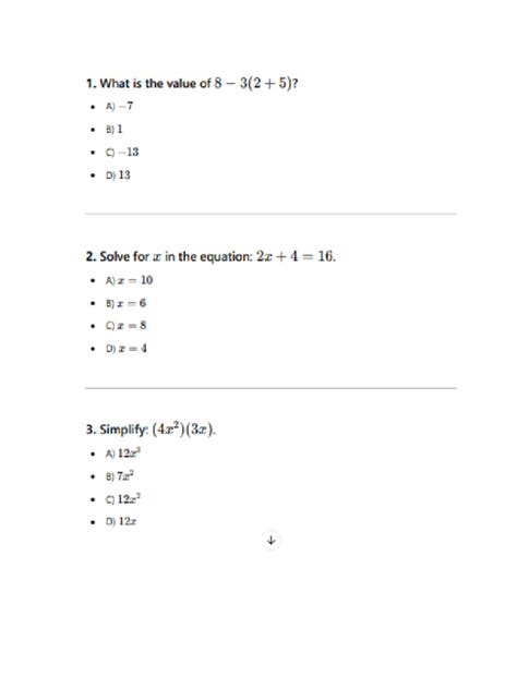 fundamentals of mathematics test 1 pdf