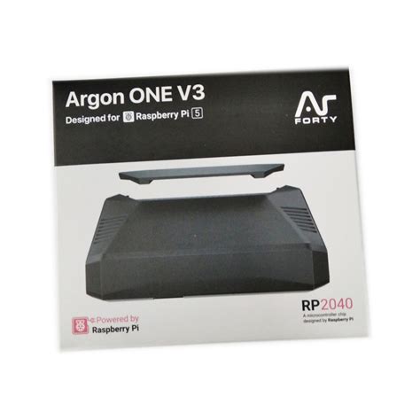 Argon V3 Pi5 Ventilated Case Aluminum For Raspberry Pi 5 On Off Argon V3 Pi5 Ventilated Case Aluminum For Raspberry Pi 5 On Off