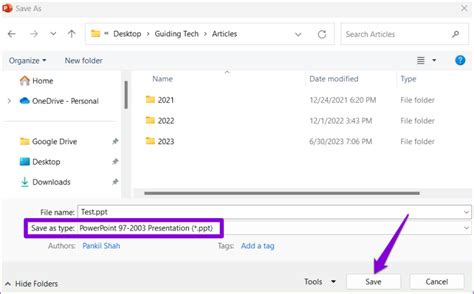 6 Ways To Fix Microsoft Powerpoint Not Saving Files On Windows