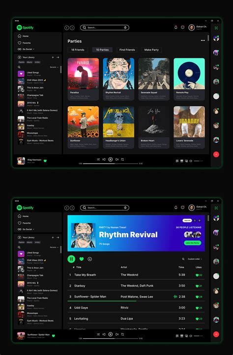 Spotify Redesign Uiux Case Study On Behance