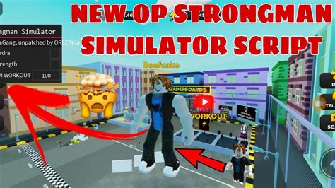 New Op Strongman Simulator Script Auto Farm Hydrastrength