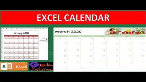 Excel Calendar Excel Calendar Calendar Calendar March