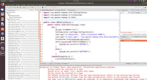 Eclipse操作hadoop时报错the Type Javalangexception Cannot Be Resolved It Is Indirectly Referenced
