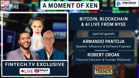 Bitcoin Blockchain And Ai Live From Nyse Ft Armando Pantoja And Robert