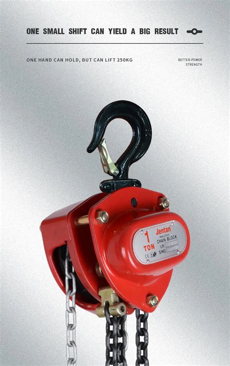 3t 3m Chain Block For Manufacturing Industry Repairing And Construction Industry Buy Manual