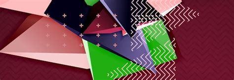 Premium Vector 3d Triangular Vector Minimal Abstract Background Design