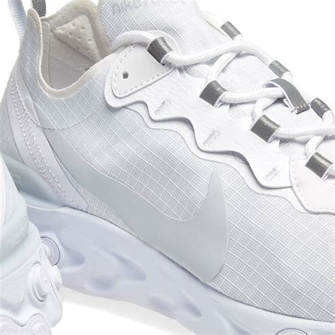 Nike React Element 55 Se White And Pure Platinum End Kr