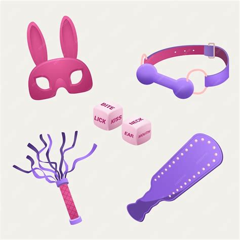Free Vector Sex Toys Element Collection