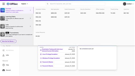 Managing OffSec Certification Exams OffSec Support Portal
