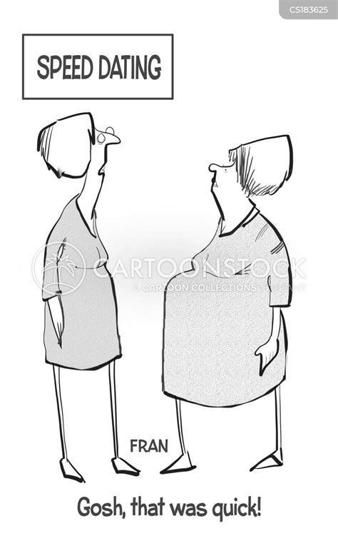Speed Dating Cartoons And Comics Funny Pictures From CartoonStock
