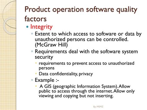 Ppt Factor Of Software Quality Powerpoint Presentation Free Download Id 1576125
