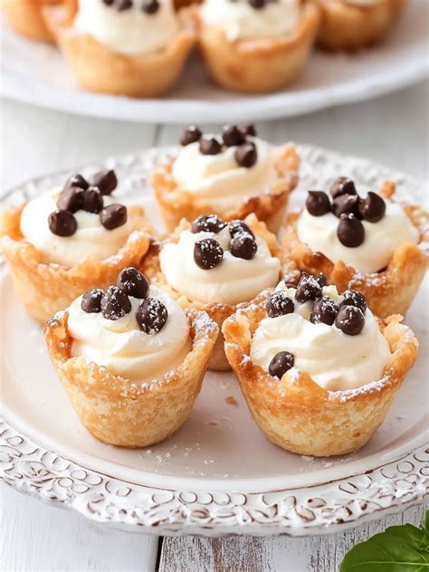 Irresistible Mini Cannoli Cups For Your Sweet Cravings Recipes By Millie