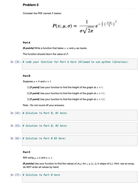 Consider The PDF Named P Below Chegg
