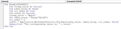 Vlookup In Vba Excel Syntax Examples How To Use
