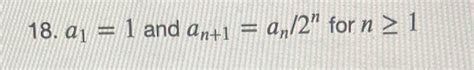 Solved A And An An N For N Find A Function F N Chegg Com