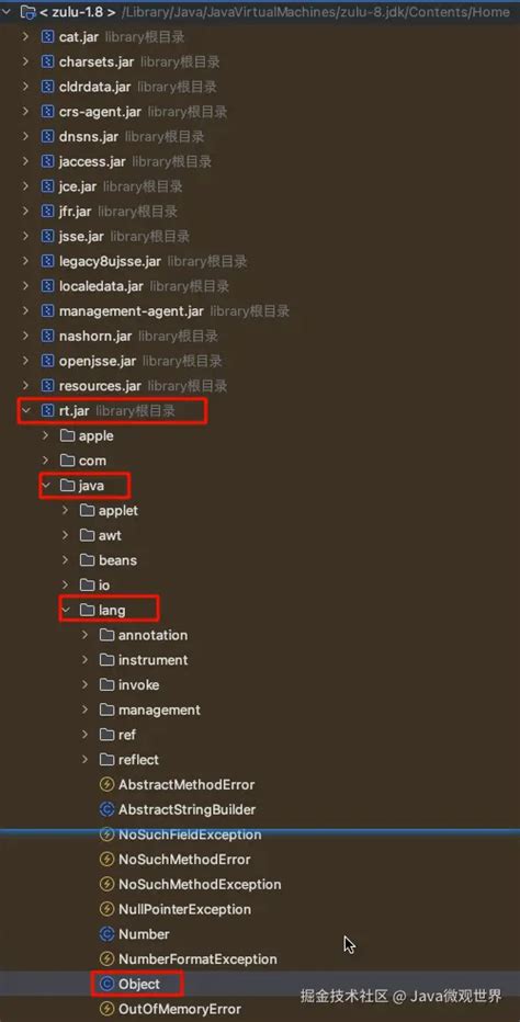 object核心类深度剖析 技术栈