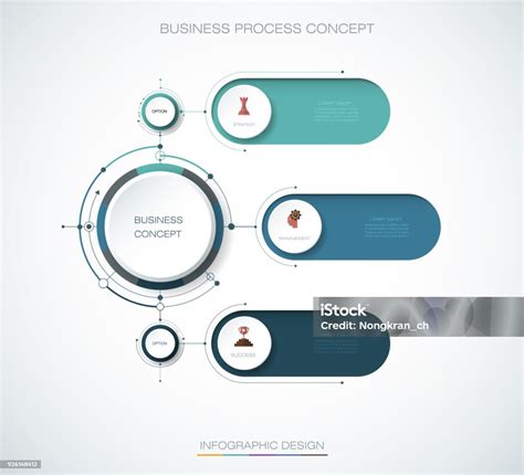벡터 Infographic 3d 원형 레이블 템플릿 디자인입니다 비즈니스 개념 3 숫자 옵션 Infograph 0명에 대한 스톡 벡터 아트 및 기타 이미지 Istock