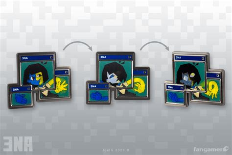 Ena Ena Lenticular Pin Fangamer