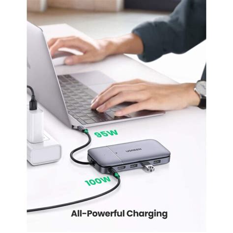 UGREEN USB C IN XUSB XHDMI RJ SD TF PD ADAPTER Ugreen Pakistan