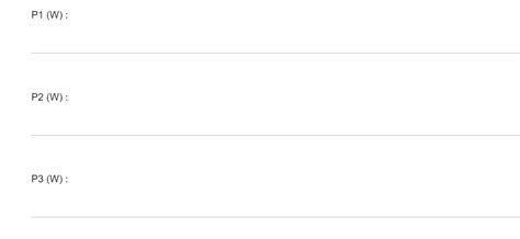 Solved Determine The Power Received By Each Of The Three Chegg Com