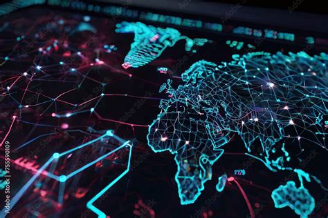 Cutting Edge Neural Data Science And Ai Technology Visualization Marrying Futuristic Analytics