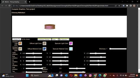 computer graphics project youtube