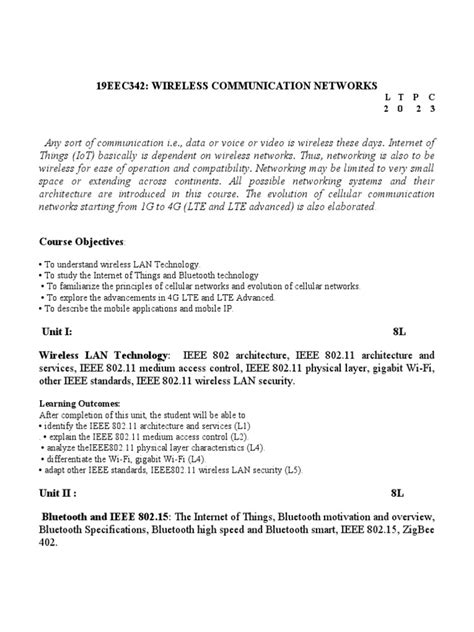 Wcn Syllabus Pdf 4 G Computer Network