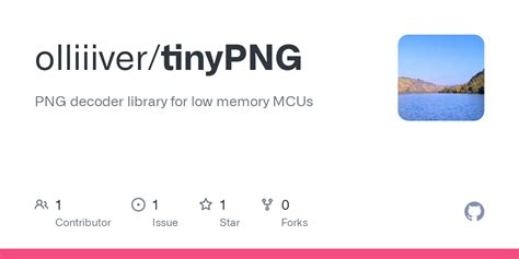 GitHub Olliiiver TinyPNG PNG Decoder Library For Low Memory MCUs