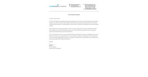 internshala trainings