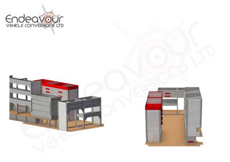 Modular Racking Endeavour Vehicle Conversions LTD