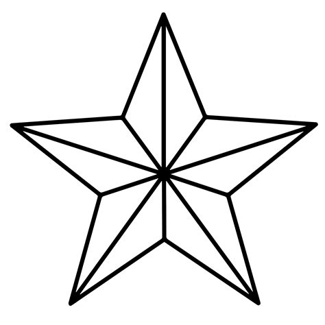 Звезда Раскраски Для Детей - 69 фото