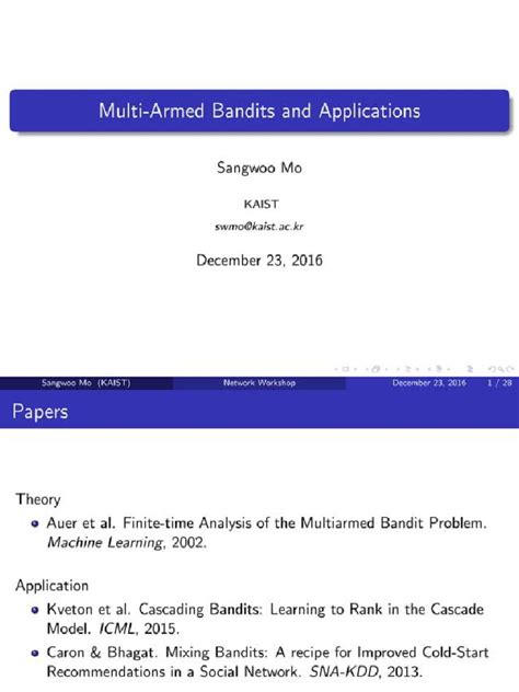 lecture 2 multi armed bandit problem pdf