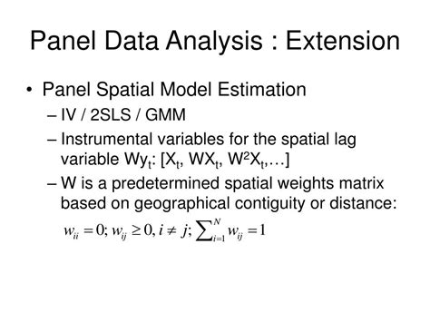 Ppt Econometric Analysis Of Panel Data Powerpoint Presentation Free Download Id733174