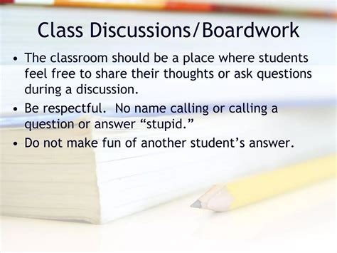 Classroom Procedures Powerpoint Pdf