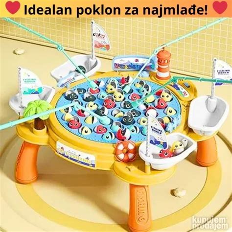Drustvena Igra Pecanje Set Pecaljka Za Decu Stocic Pecanje