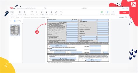 BIR Form Print Blank PH BIR Online PDFliner