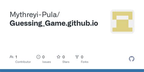 github mythreyi pula guessing