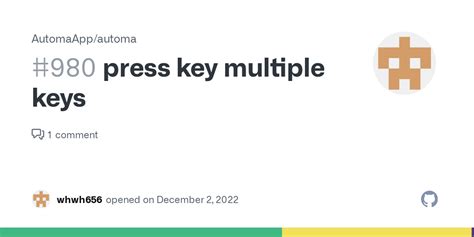 Press Key Multiple Keys Issue AutomaApp Automa GitHub