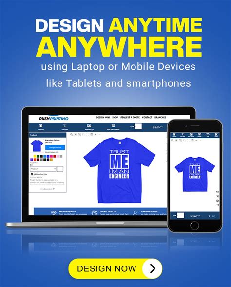 Custom T Shirts Design Your Own T Shirts Online Rush Printing