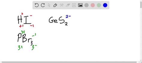 SOLVED Assign Oxidation Numbers To Each Atom In The Following Numerade